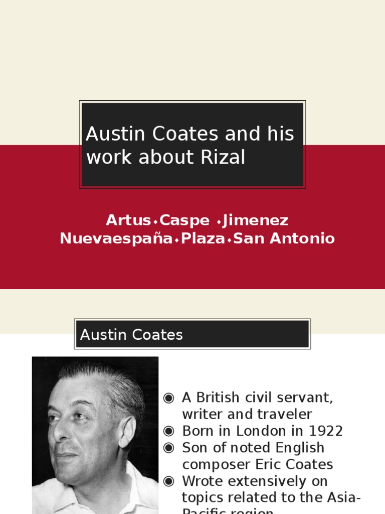 Austin Coates | PDF