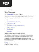 Risk Assessment - Part 2 | PDF | Risk Assessment | Risk