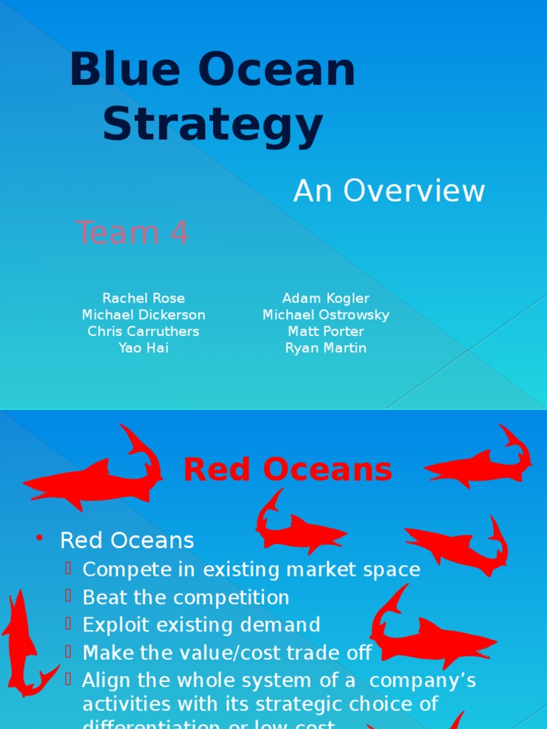 Blue Ocean Strategy Overview-1 | PDF | Strategic Management | Business