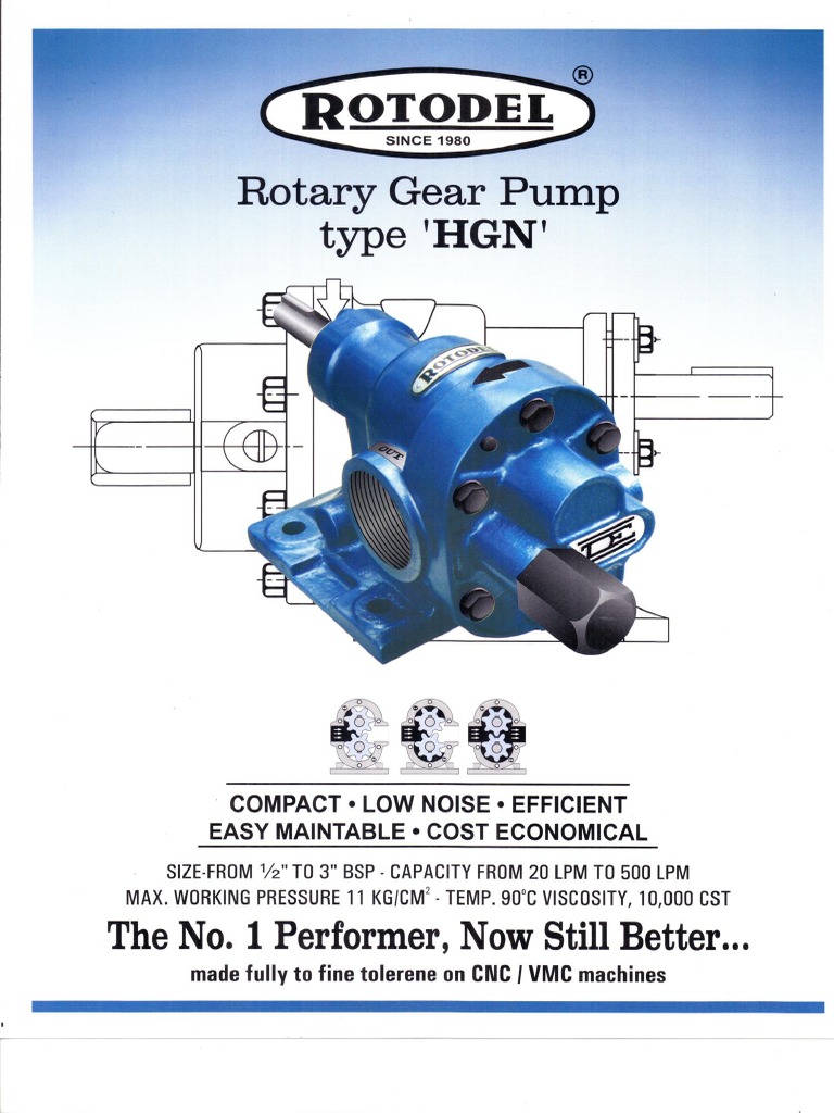 Pump Model HGN PDF | PDF