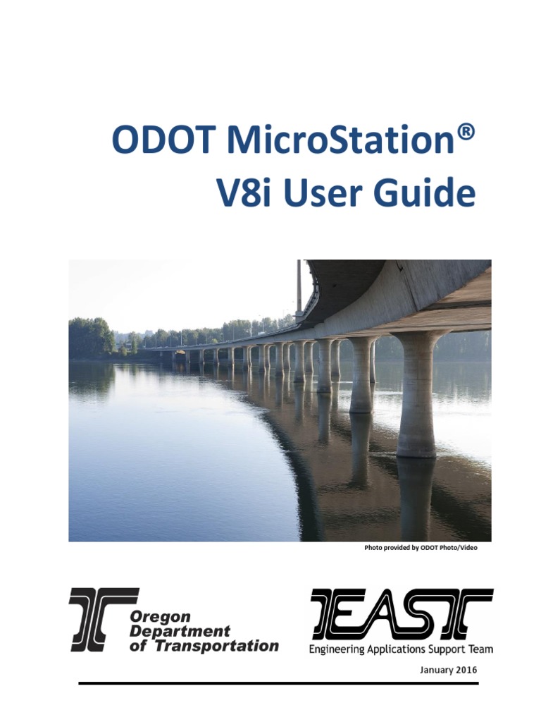 ODOT MicroStation V8i User Guide PDF | Download Free PDF | Computer ...