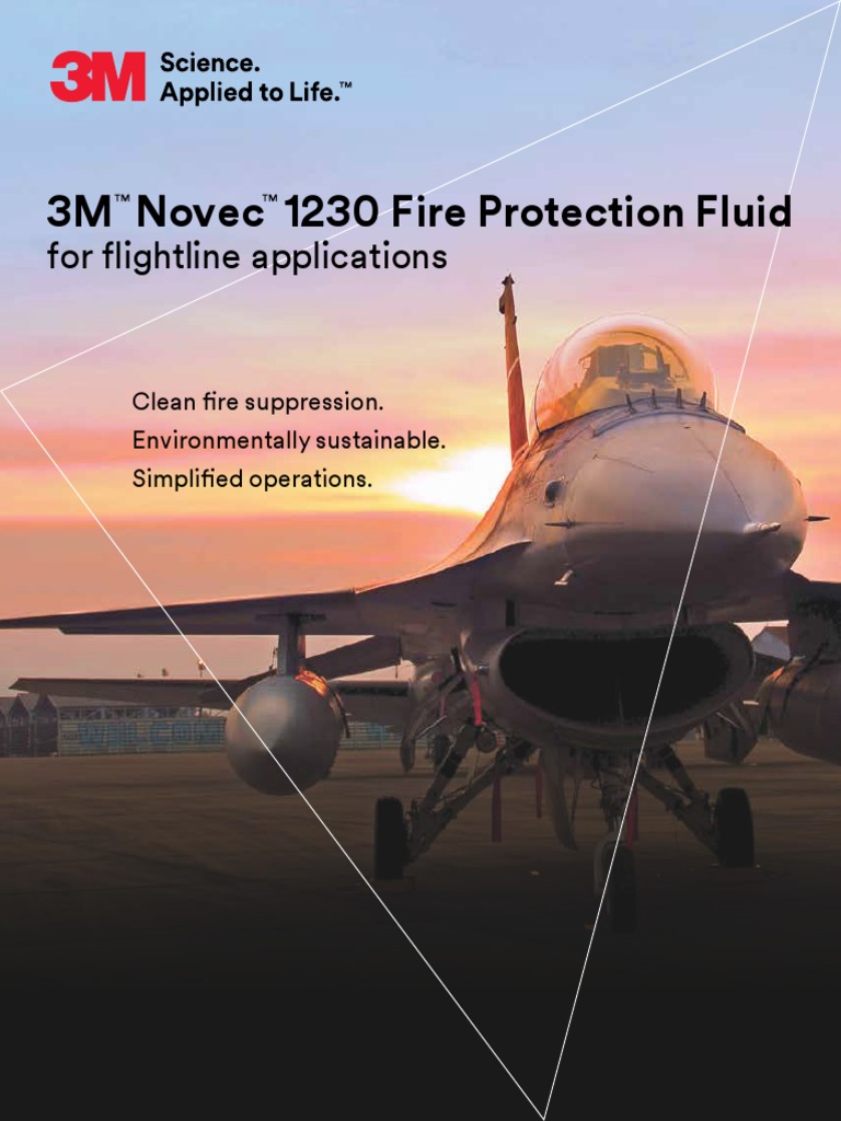 3m Novec 1230 Fire Protection Fluid Flightline Applications | PDF ...