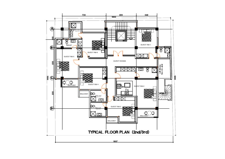 2nd & 3rd Floor Plan | PDF