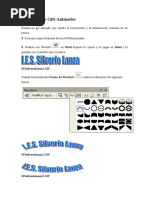 Práctica 4 de Gifs Animados | PDF