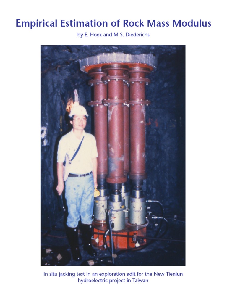 Mpirical Estimation of Rock Mass Modulus: by E. Hoek and M.S ...