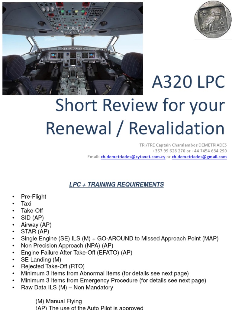 A320 Normal Procedures Overview | PDF | Takeoff | Spaceflight Technologies
