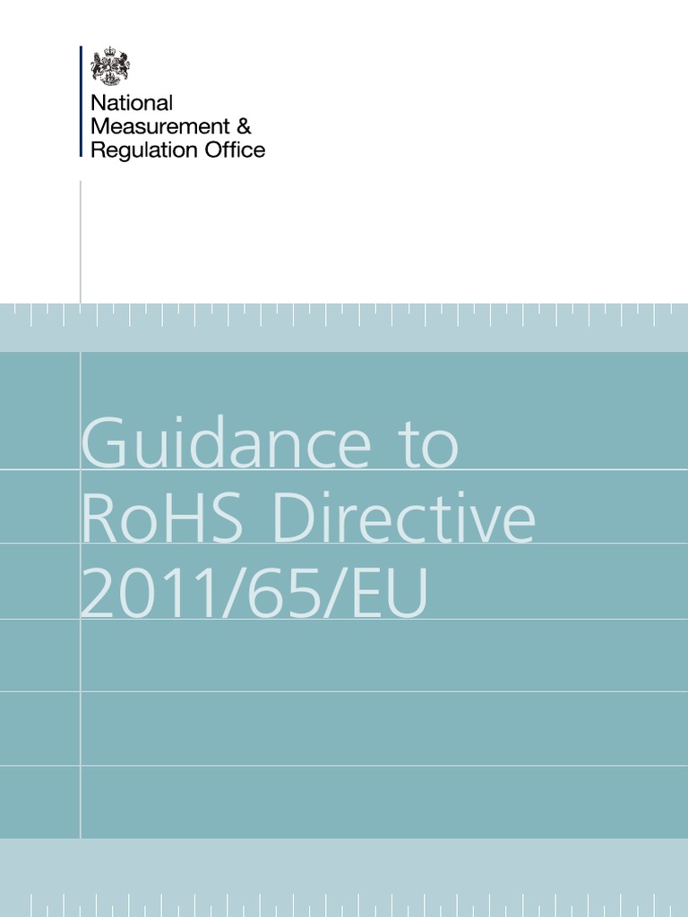 RoHS Guidance. Accessible | PDF | Regulatory Compliance | Electrical ...