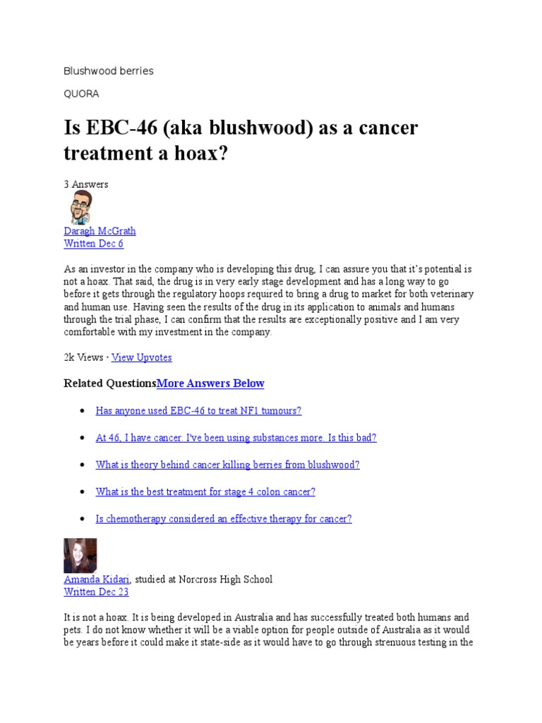The EBC 46 Cancer Treatment | PDF | Breast Cancer | Cancer