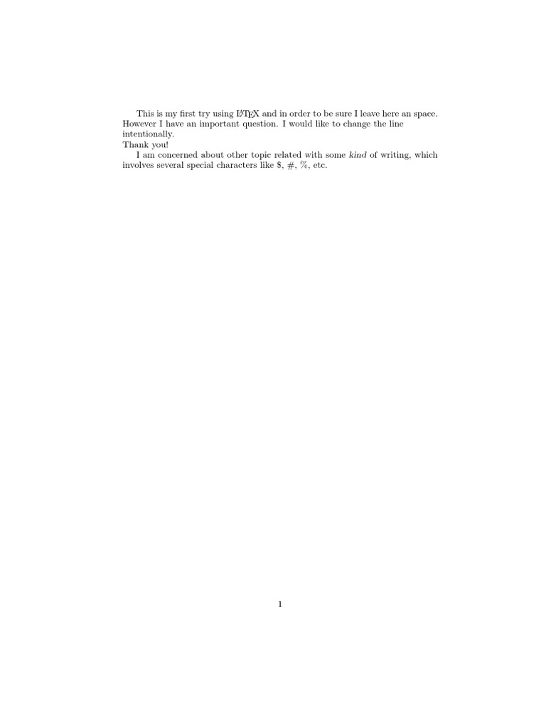 Latex Example | PDF | Language Arts & Discipline