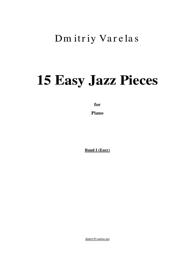 Easy Jazz PDF | PDF | Compositions | Classical Music