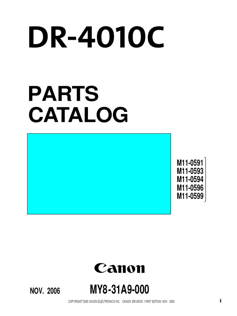 DR-4010C y 6010C - PC | PDF