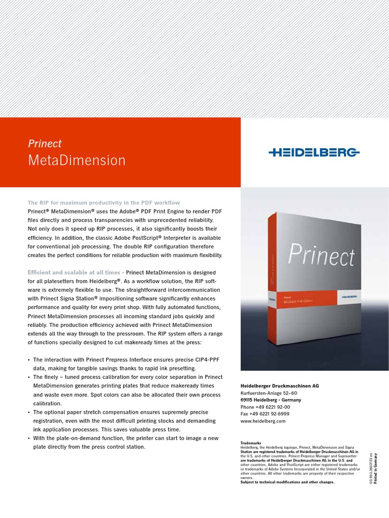 Prinect Metadimension Manual Uso | PDF | Portable Document Format ...