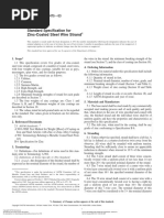 Astm A641 | PDF | Specification (Technical Standard) | Weight