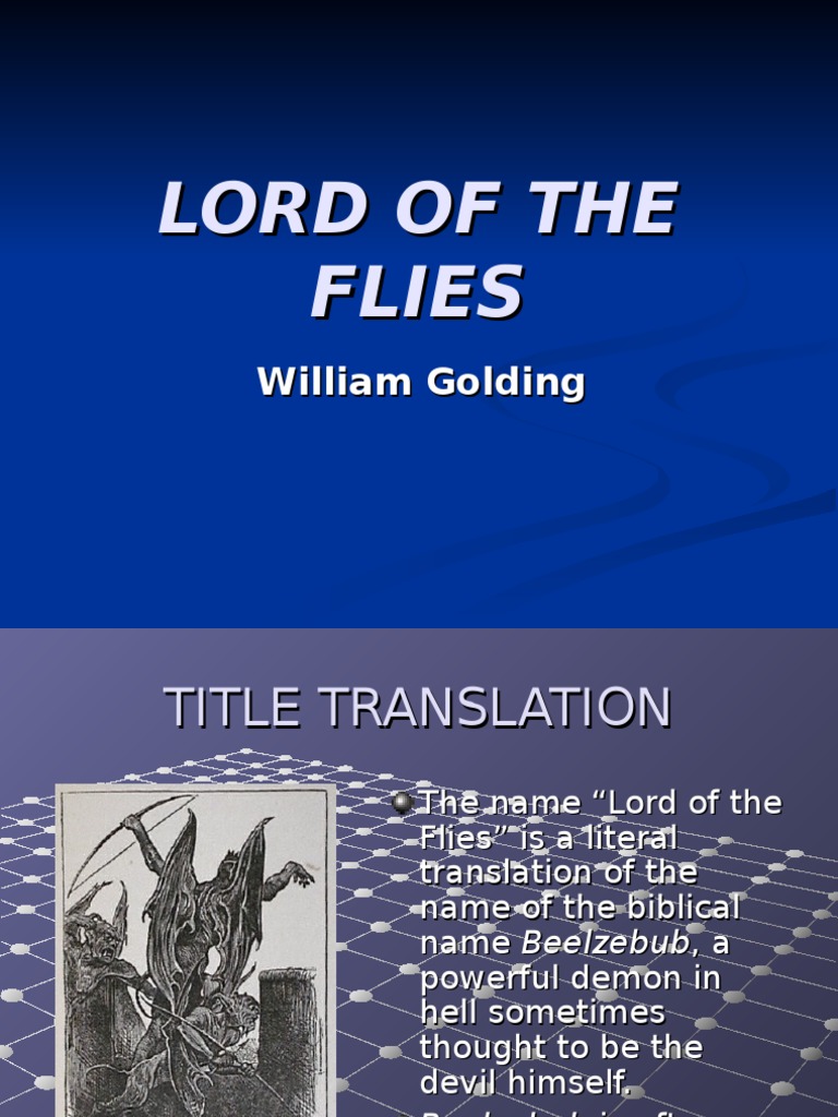 Descent into Savagery: A Philosophical Analysis of William Golding's ...