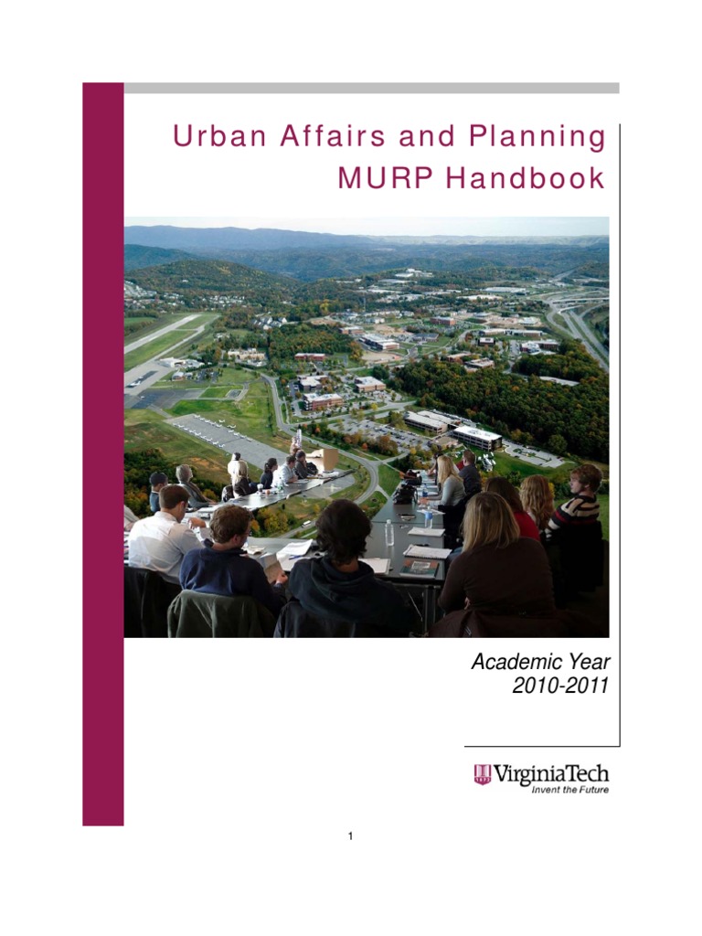 Master of Urban and Regional Planning | PDF | Thesis | Graduate School