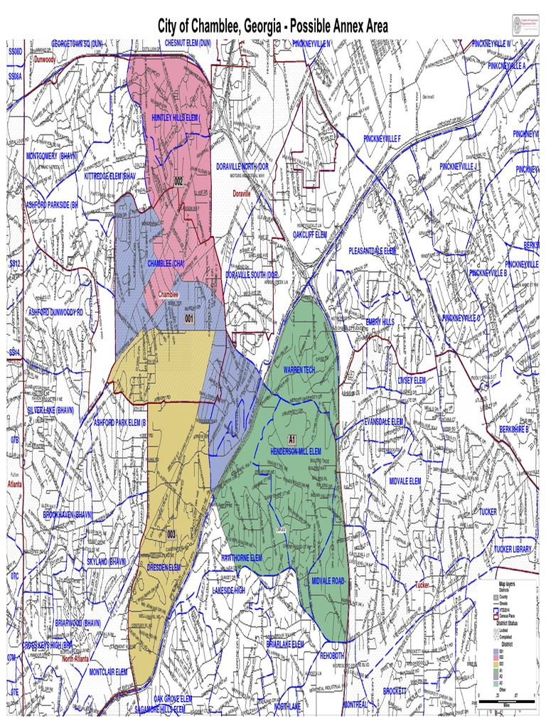 High Resolution Chamblee 2017 Annexation Map | PDF