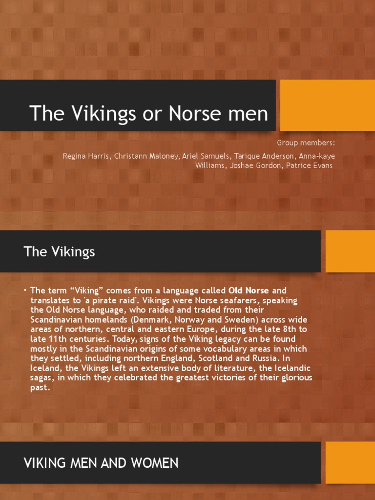 Caribbean Studies Vikings PP | PDF | Vikings | Viking Age