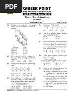 IMO Class 4 2013 Set A & B | PDF