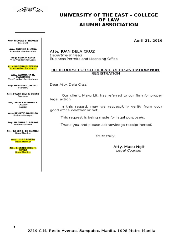 Letterhead Sample | PDF