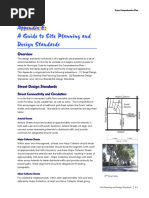 Standard Street and Sidewalk Dimensions | PDF | Street | Urban Planning