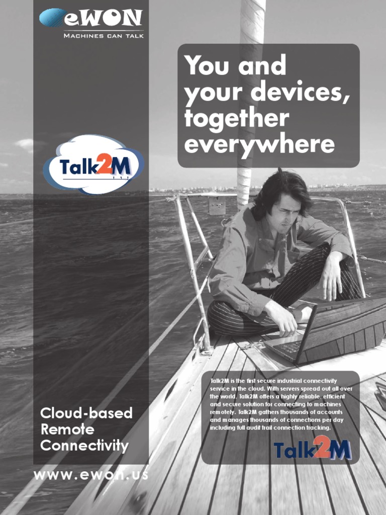 Brochure Talk2M | PDF | Internet Of Things | Internet Access