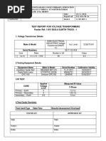 General Sheath Test Procedure HV Cable | PDF | Direct Current | Switch