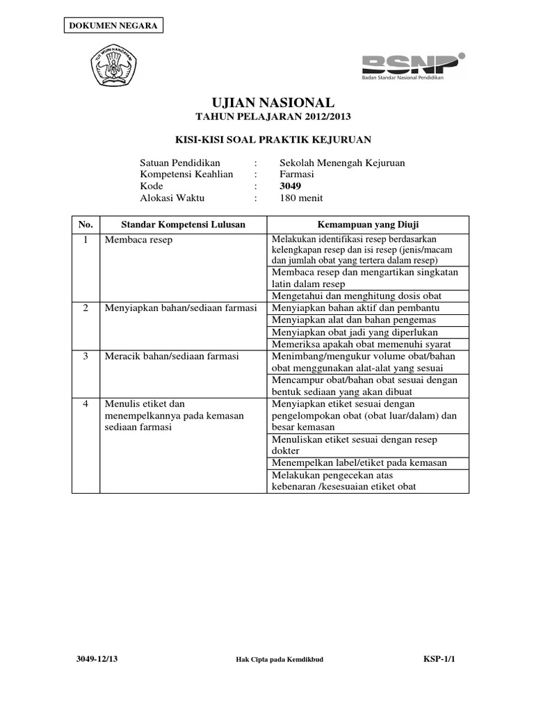 3049 KSP Farmasi PDF | PDF