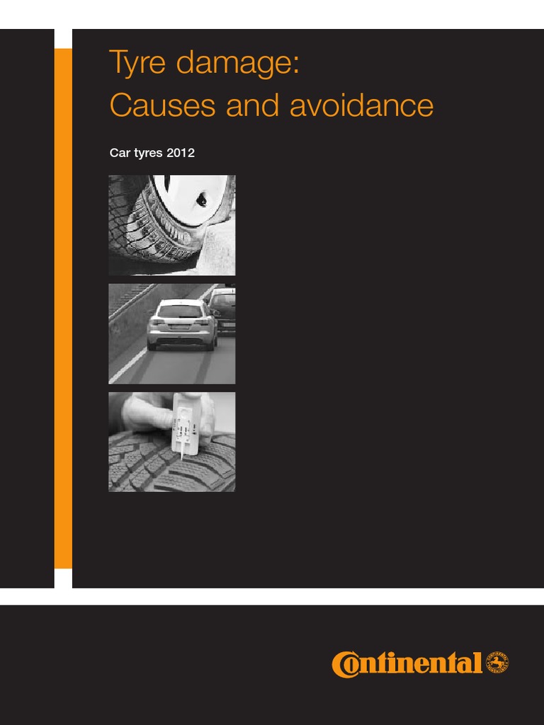 Tyre Damage Guide | PDF | Tire | Wear