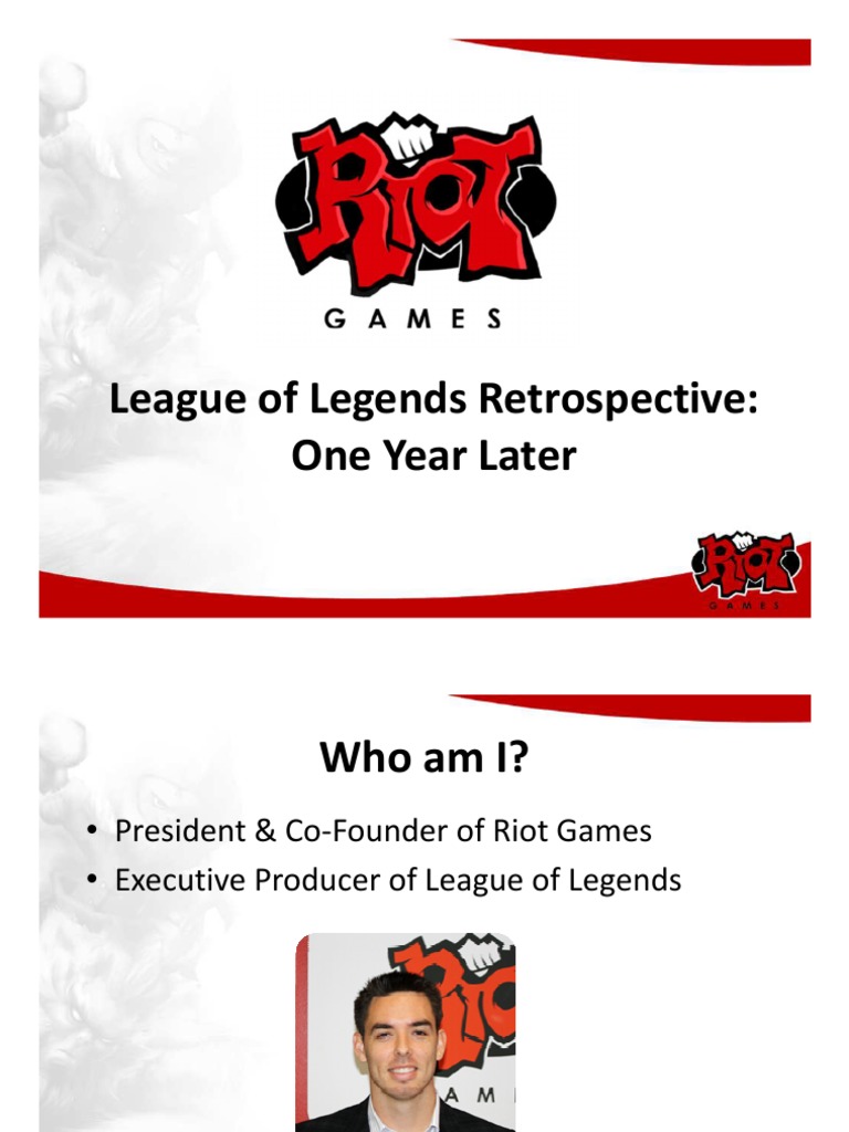 11772-Leage of Legends Postmortem | PDF | Video Games | Computing And Information Technology