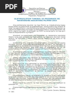 Panata Sa Bagong Pilipinas | PDF