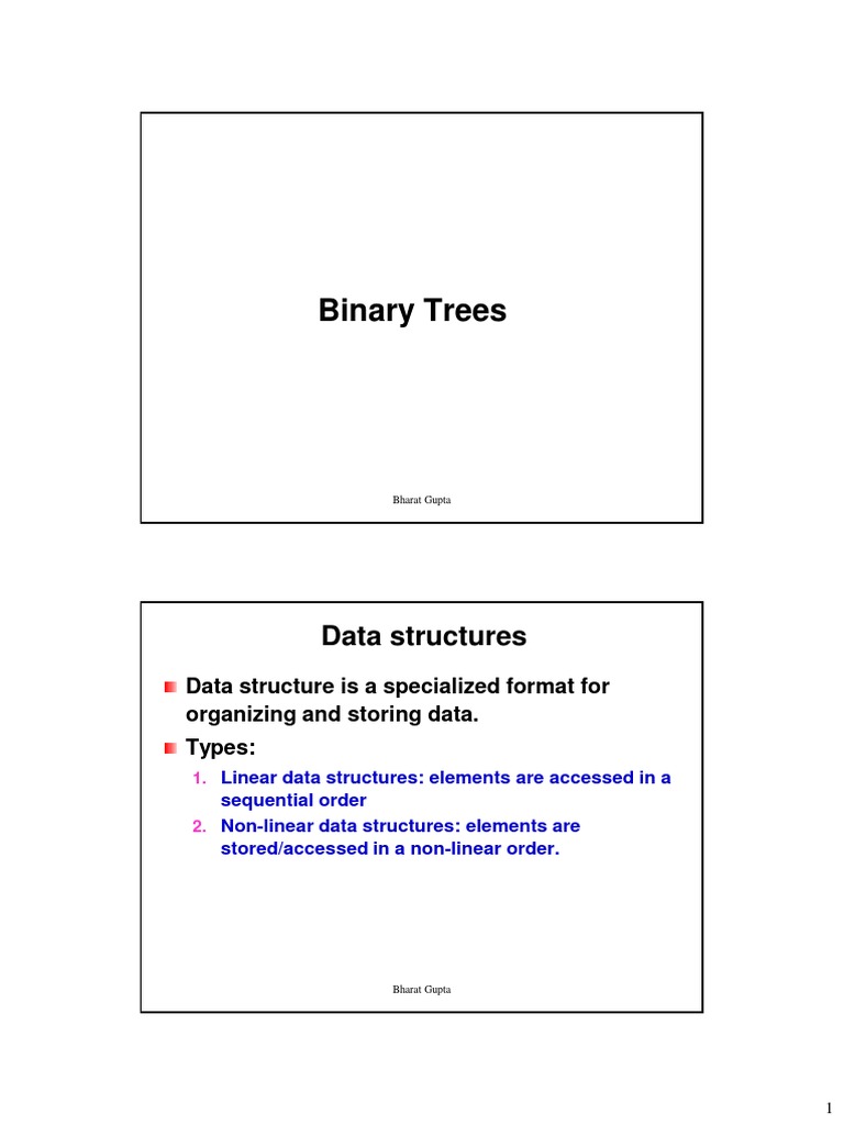 SDF 2 Lect 10 Binary Tree | PDF | Information Retrieval | Algorithms And Data Structures