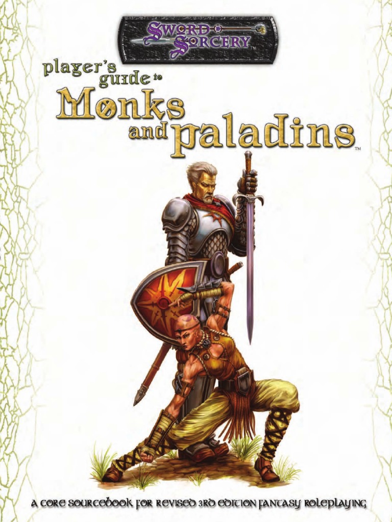 Scarred Lands - Player's Guide To Monks and Paladins PDF | PDF | Evil | D20 System