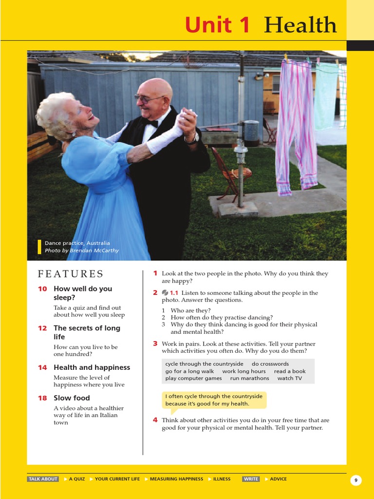 Pre-Intermediate Unit 1 PDF | PDF | Sleep | Question