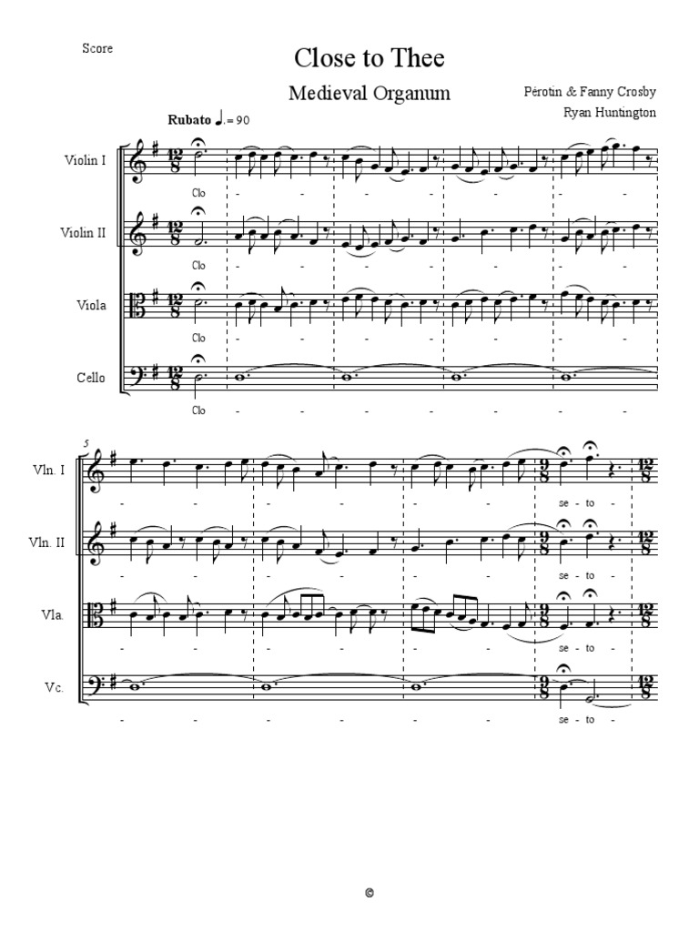 Discant Clausula (Medieval) | PDF