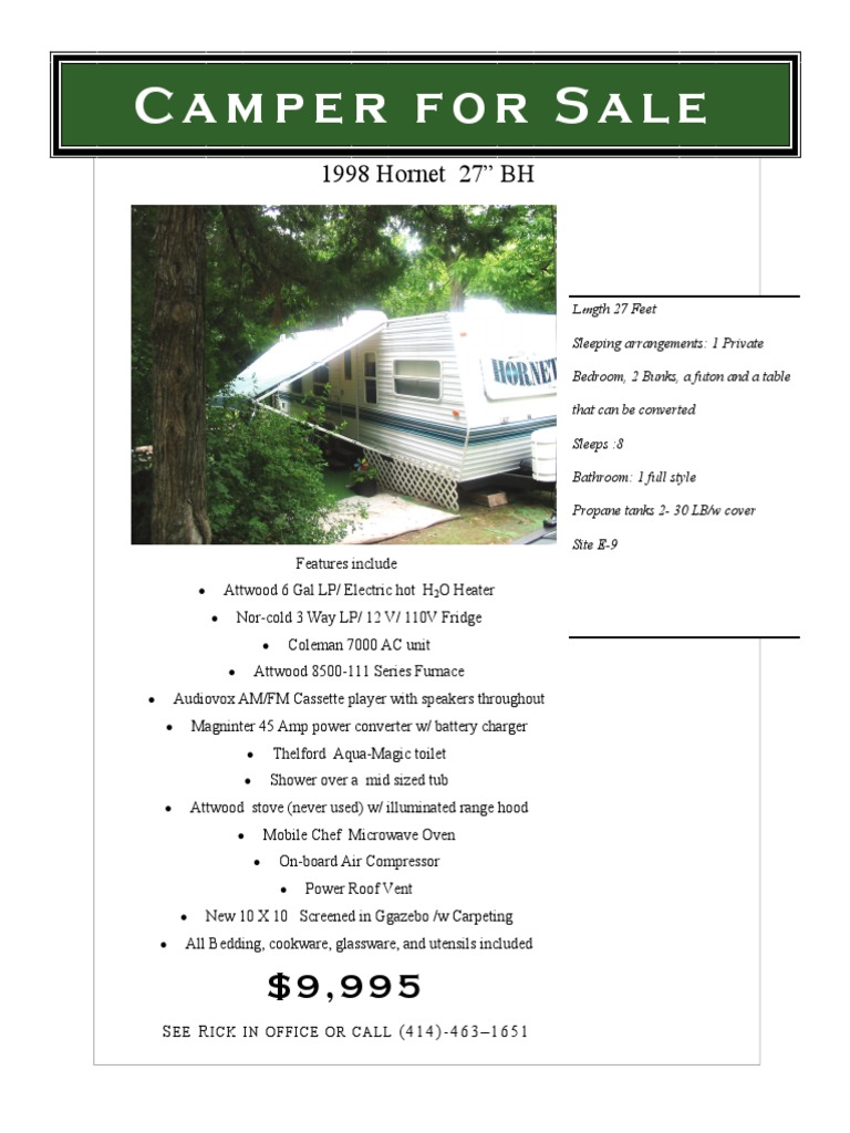 Camper Flyer 2 | PDF
