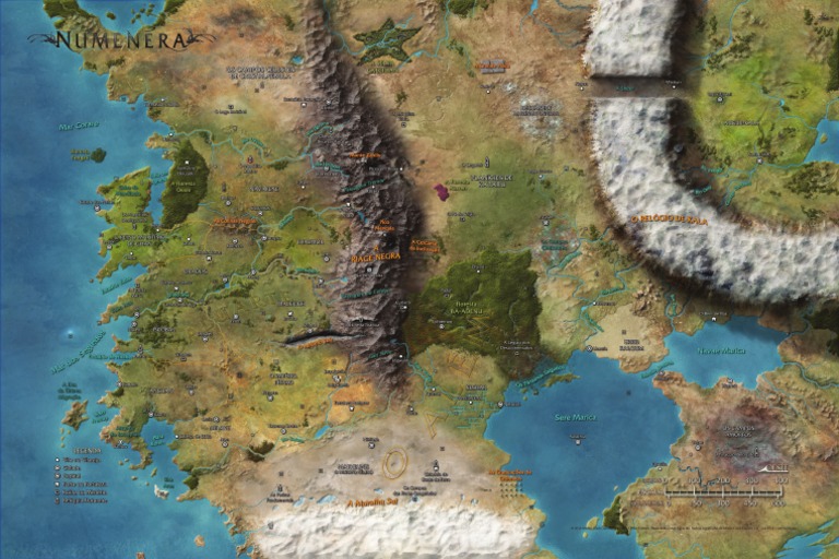 Mapa de Numenera HD | PDF