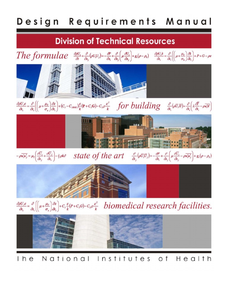NIH Design Requirements Manual Ver 5-13 PDF | Download Free PDF | Door ...