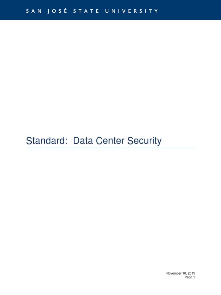 Physical Security Checklist | PDF | Data Center | Computer Security