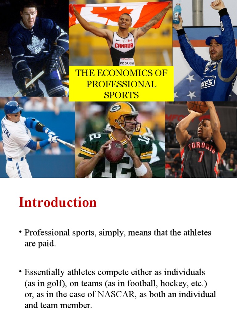 The Economics of Professional Sports | PDF | Price Elasticity Of Demand ...
