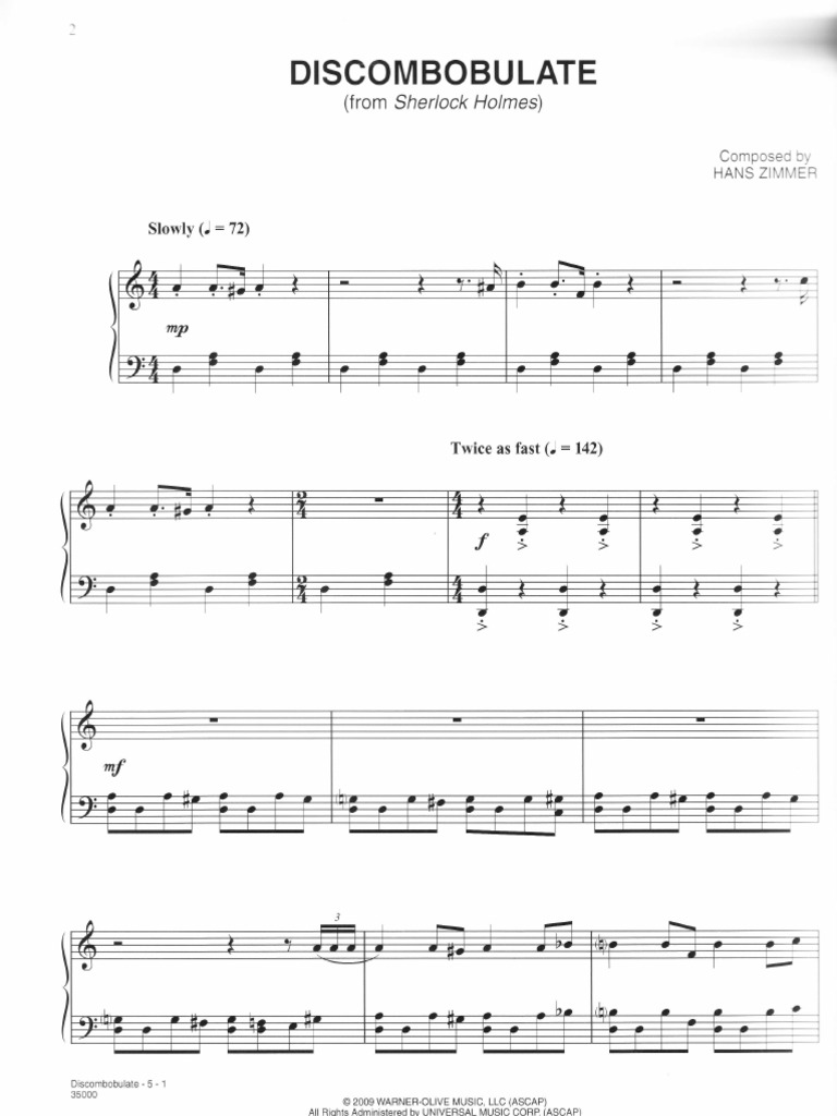 Sherlock Holmes Discombobulate PDF | PDF