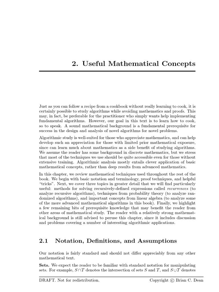 Ae Chapter2 Math | PDF | Vertex (Graph Theory) | Time Complexity