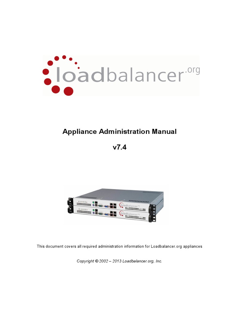 Appliance Administration Manual v7.4 | PDF | File Transfer Protocol ...