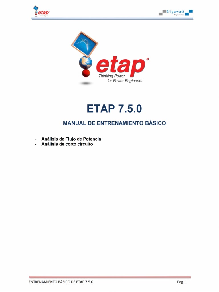 Manual Etap Gigawatt | PDF | Informática | Software
