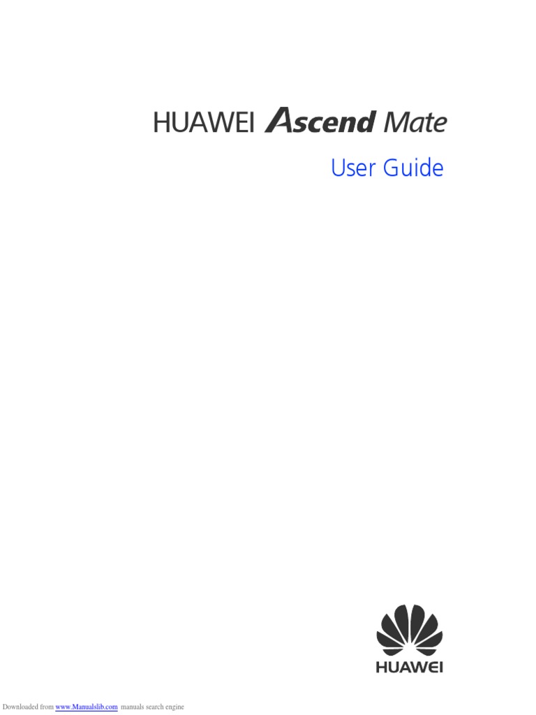 Mate Huawei: User Guide | PDF | Computer File | Computer Network