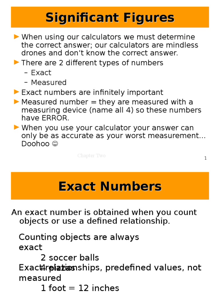 Sig Figs | PDF | Significant Figures | Measurement