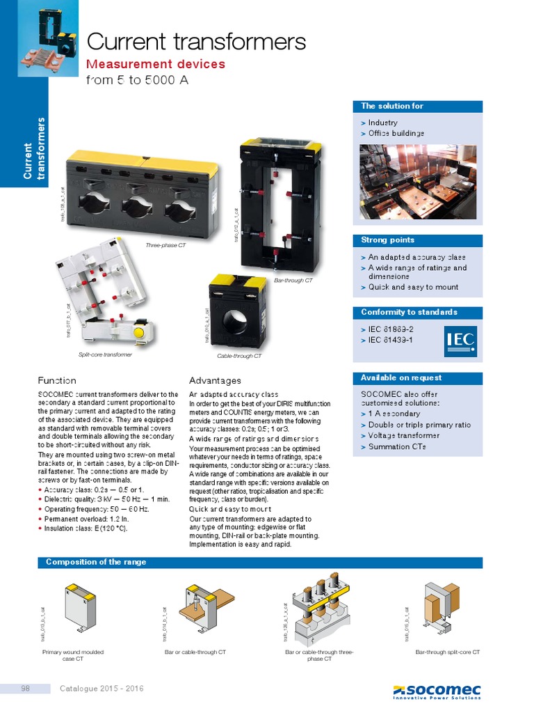 Current Transformers: Providing Accurate Measurement Devices for ...