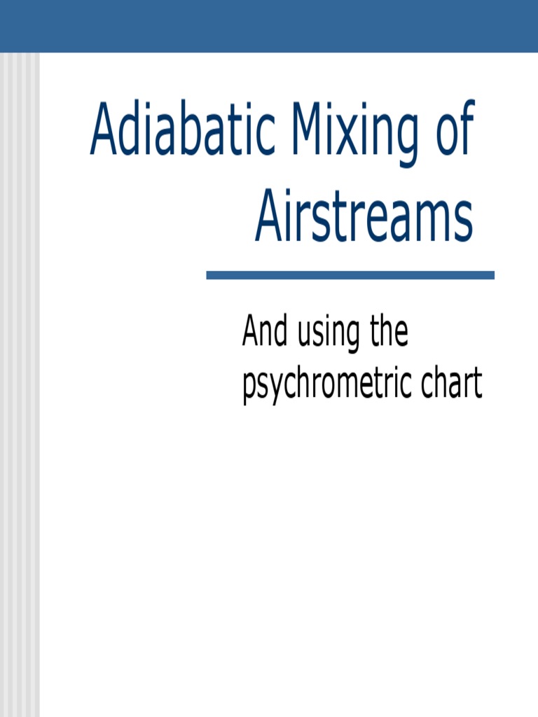 Adiabatic Air Mixing Explained | PDF | Science & Mathematics