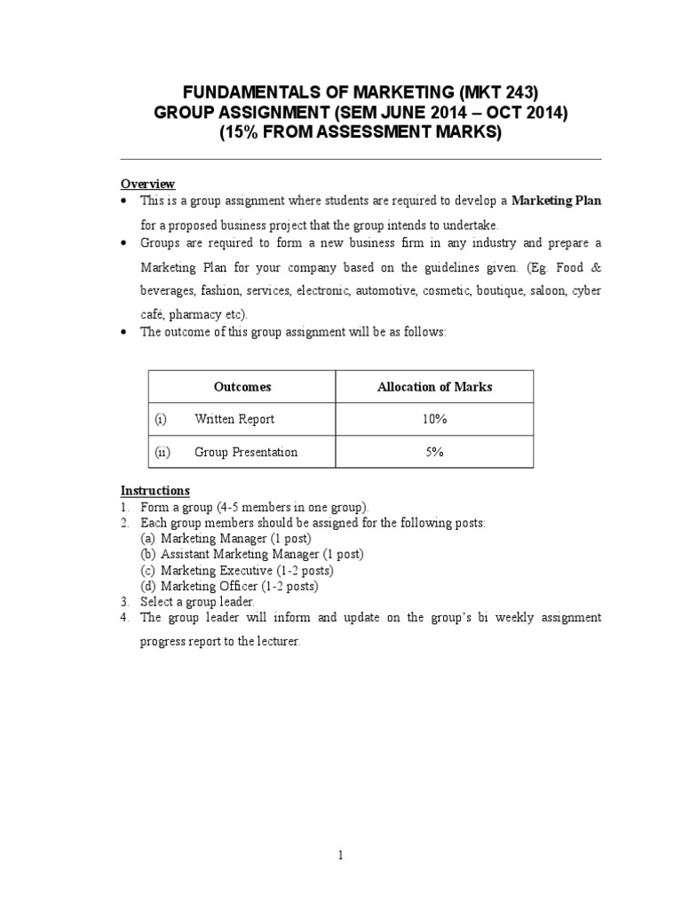 05 MKT243 Group Assignment Final | PDF | Retail | Product (Business)