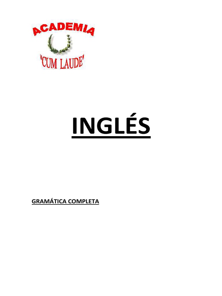 Ingles Grado Superior Gramatica Completa PDF | PDF | Gramática | Análisis