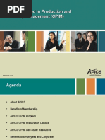 APICS CPIM Self-Study Resources Guide | PDF | Supply Chain ...